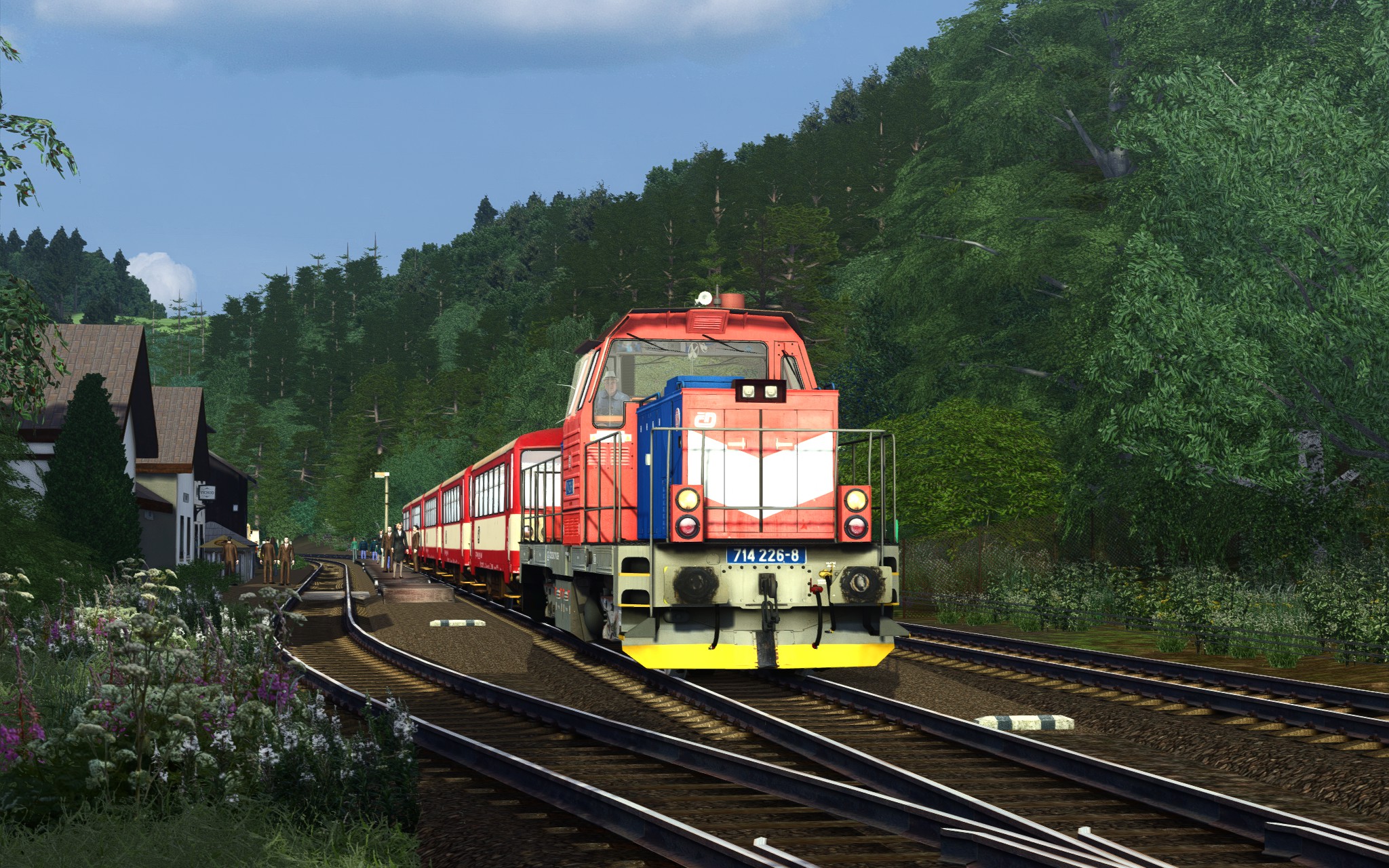 Trať 210 – Posázavský pacifik (Praha-Braník – Čerčany) – RAILWORKS CZ ...